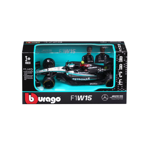 F1 Mercedes AMG 1:43 W15E ´24, #44 - 1:43 Formel 1 Modelle - Bburago Modelle - Modellbau ...