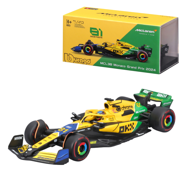 F1 McLaren 1:43 MCL38 "Senna"24, #81 - 1:43 Formel 1 Modelle - Bburago Modelle - Modellbau ...