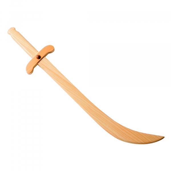 Scimitar, 50cm - Wooden Accessories - J.G. Schrödel - Carnival articles ...